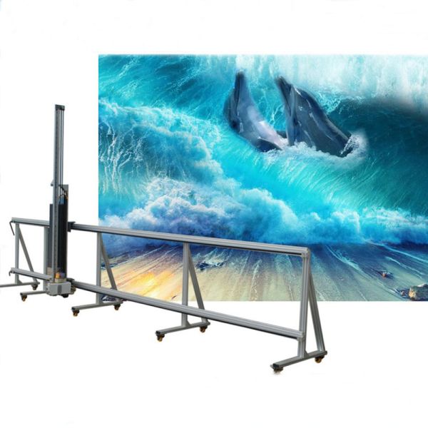 Quality Outdoor and indoor 3D Vertical Direct to Wall Printer wall printing machine for sale