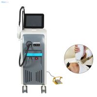 Quality 1064nm Fiber Optic Alex Laser Hair Removal Machine 8mm Spot Adjustable for sale