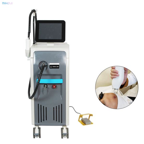 Quality 1064nm Fiber Optic Alex Laser Hair Removal Machine 8mm Spot Adjustable for sale