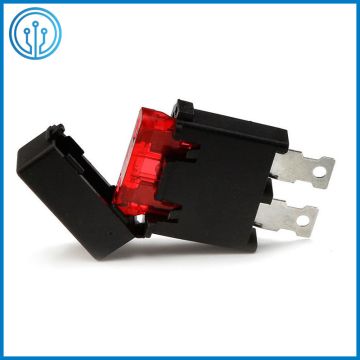 Quality SL-703FC 125C Circuit Board Fuse Holder 32V Blade Fuse Holder PCB Mount for sale