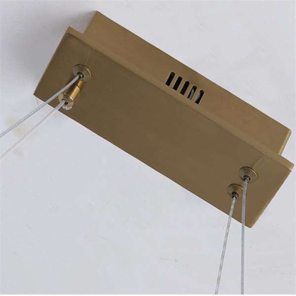 Quality LED Aluminum+Acrylic hanging Golden sand Modern simple Pendant Light for sale