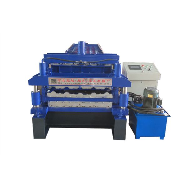 Quality Chain Drive Fullyautomatic Metal Roof Roll Forming Machine for sale