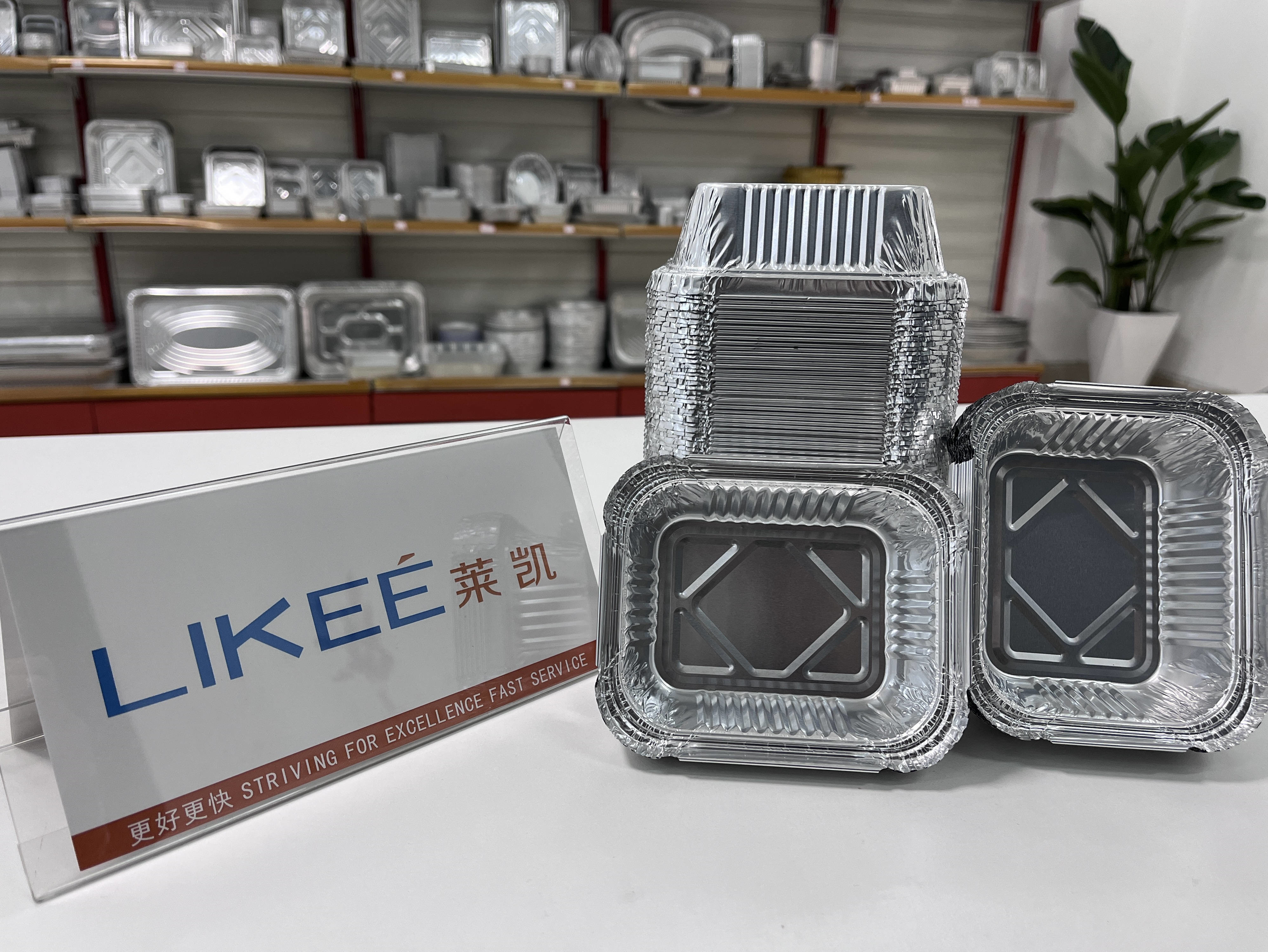 Quality PLC Control System Sale Automatic Aluminium Foil Lunch Box Making Machine for sale