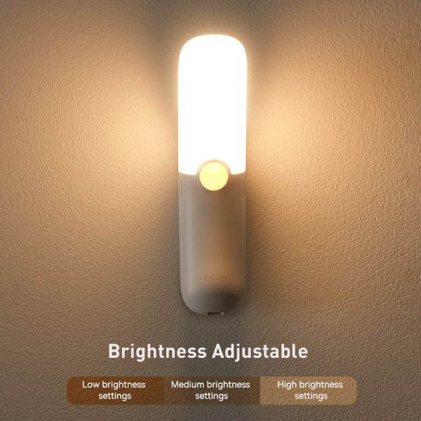 Quality ABS Magnetic Body Induction Night Light PC USB Led Motion Night Light for sale