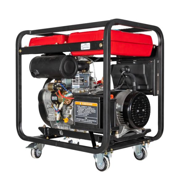 Quality Electric Manual 4 Stroke 6kw Single Cylinder Diesel Generator for sale