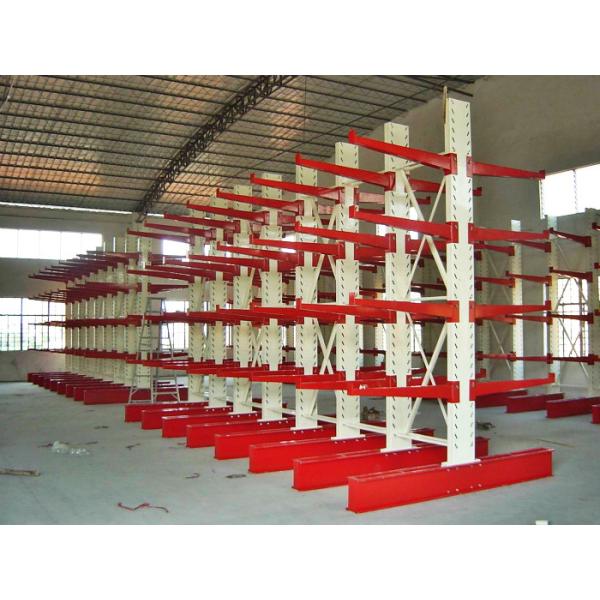 Quality Blue / Orange Cantilever Racking System for sale