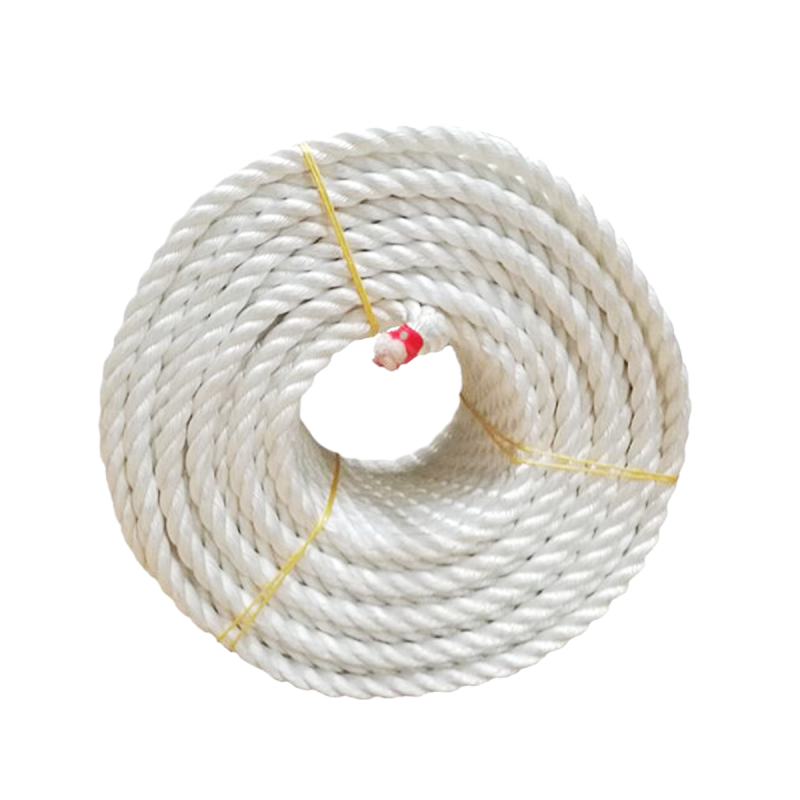 Quality 3 Strands Plastic PP Polypropylene Rope Twisted Fishing Net Rope Packaging for sale