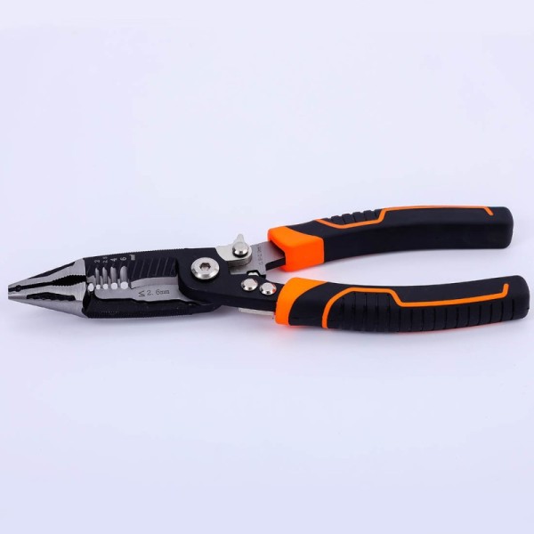 Quality Left Hand Electric Stranded Wire Cable Stripper Pliers Cutter Heavy Duty for sale