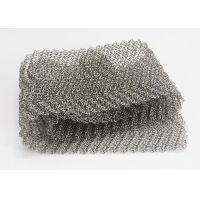 Quality SS316 0.2mm Wire Knitted Filter Wire Mesh 2x3mm 12x6mm Hole for sale