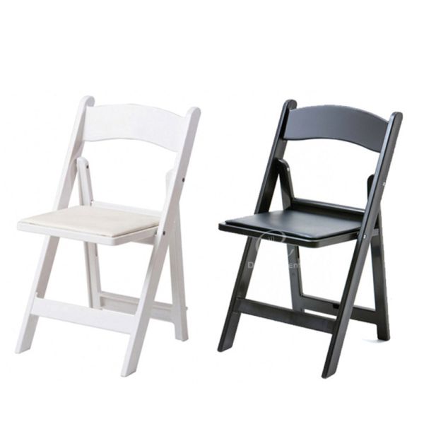 Quality Padded Foldable Plastic Chairs Resin Plastic Fold Up Chairs 690pcs/20ft Loading for sale