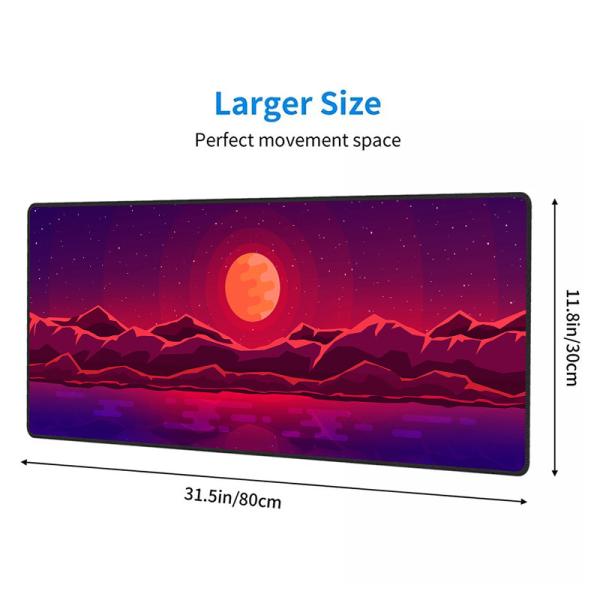 Quality NO Wireless Charging XXL Large Gaming Mousepad with Personalised Sublimation for sale