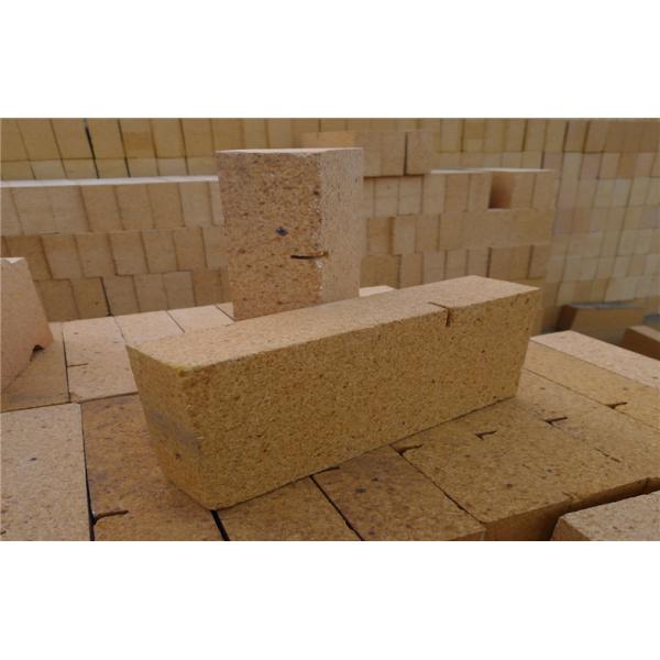 Quality Heat Resistant Chamotte Refractory Fire Bricks , Fireplace Insulated Firebrick for sale