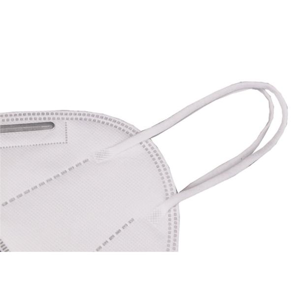Quality Anti Virus KN95 Face Mask Folding Non Woven Material With Nose Clip Upward for sale