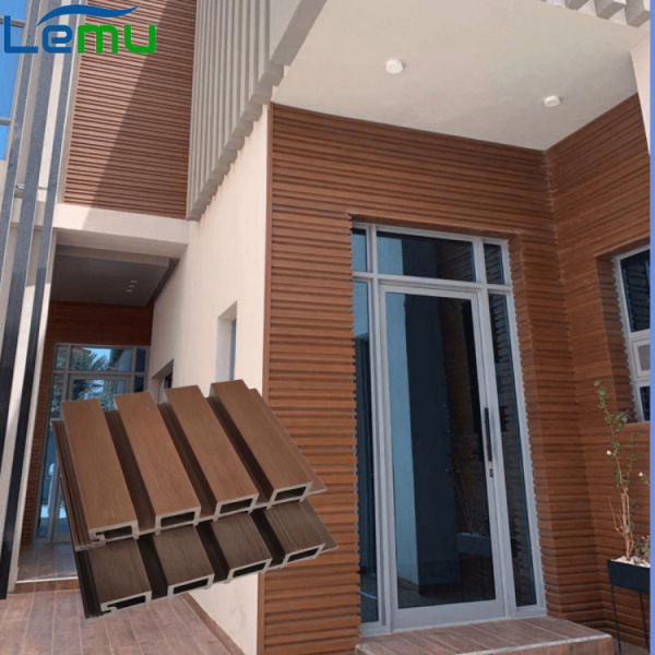 Quality Low-Maintenance Exterior PVC Panels for Outdoor Siding Commerce Pattern Damask for sale