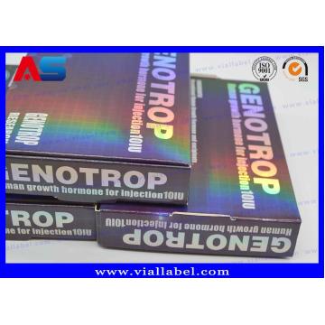 Hologram Printing Human Chorionic Gonadotropin Pharmaceutical Packaging Box 2ml