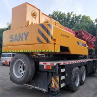 Quality Affordable SANY 75 Ton STC750 Used Hydraulic Mobile Truck Crane with Original for sale