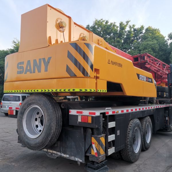 Quality Affordable SANY 75 Ton STC750 Used Hydraulic Mobile Truck Crane with Original Engine for sale