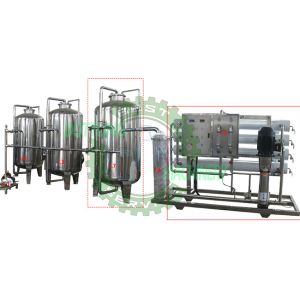 Quality 8000LPH PLC Control CIP Cleaning With Cartridge Filter Water Purifying Machine for sale
