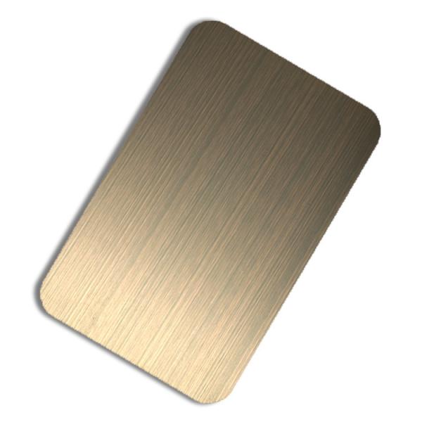 Quality SA240 Stainless Steel Tread Plate Brushed Metal Cold Rolled MTC for sale