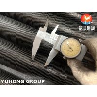 Quality Extruded Fin Tube With Base Tube ASME SB163 NO4400 And Aluminum Fin for sale