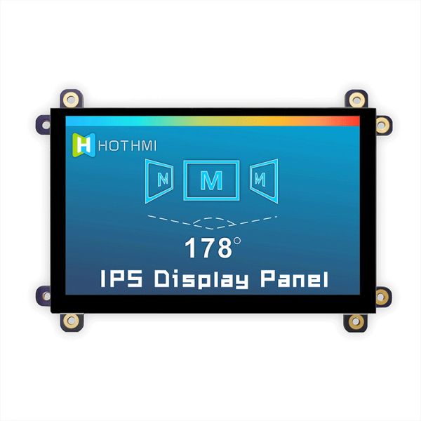 Quality 600cd/M2 VGA HI LCD Display 5.0 Inch 800x480 Multipurpose for sale