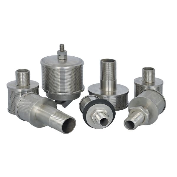 Quality Stainelss Steel Filter Johnson Screen Nozzle, Wedge Wire Wrapped Water Filter Bottom Nozzle For Mixed Bed for sale