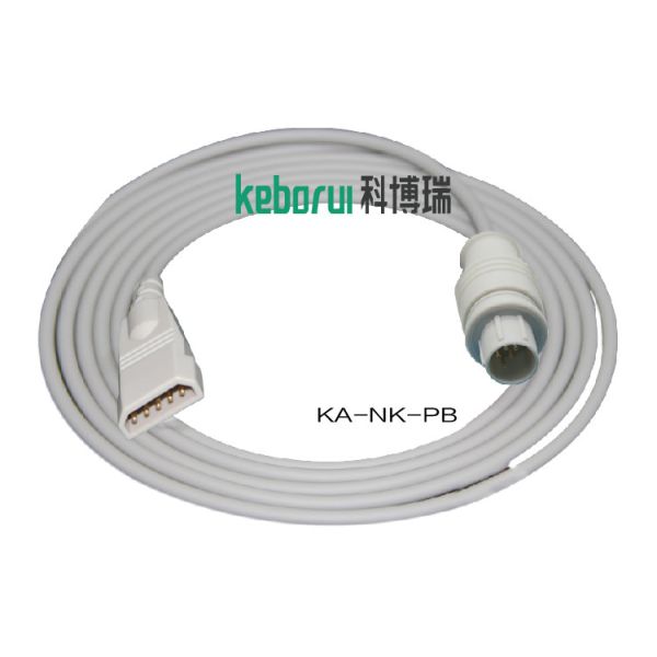 Quality IBP cable Nihon Kohden monitor to PVB transducer for sale
