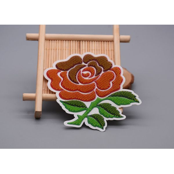 Quality Silicone Custom Twill Labels Printed Toothbrush Logo For Clothing for sale