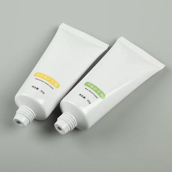 Quality custom printed label cosmetic soft plastic squeeze tube packaging for hand cream for sale