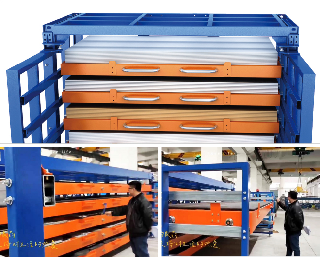 Drawer Racking Steel Plate Racking