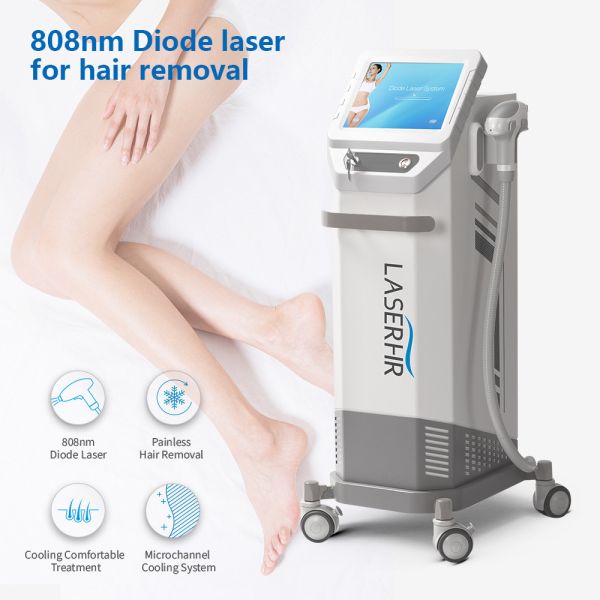 Quality 2000W Painless Permanent Hair Removal Machine 808nm 810nm Diode Laser for sale
