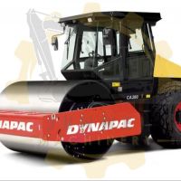 Quality Used Dynapac CA301D CA30D CA25D Road Roller 15 TON Single Double Drum Road for sale