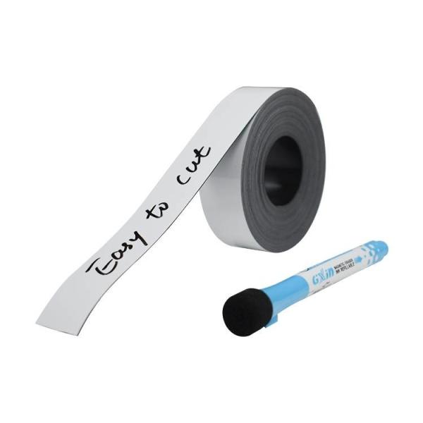 Quality Durable Magnetic Whiteboard Sticker Dry Erase Magnetic Strip Roll Erasable for sale