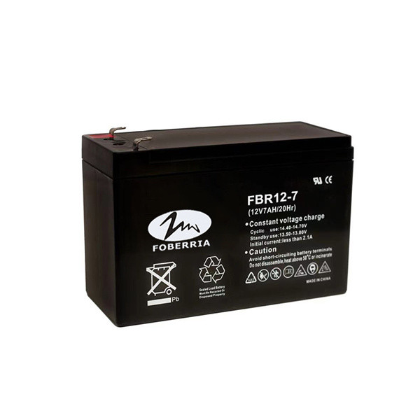 Quality Rechargeable 2.08kg Sealed Lead acid Battery 12v 7ah Wind Power Battery Bank for sale