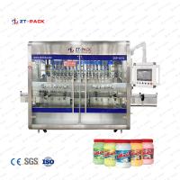 Quality 100ml To 5l Disinfectant Filling Machine Ss304 Liquid Soap Bottle Filling for sale