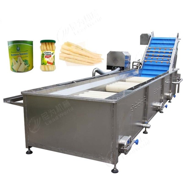 Quality Asparagus Cutting Washing Processing Line / Broccoli Production Machine / Asparagus Processing Machinery Line for sale