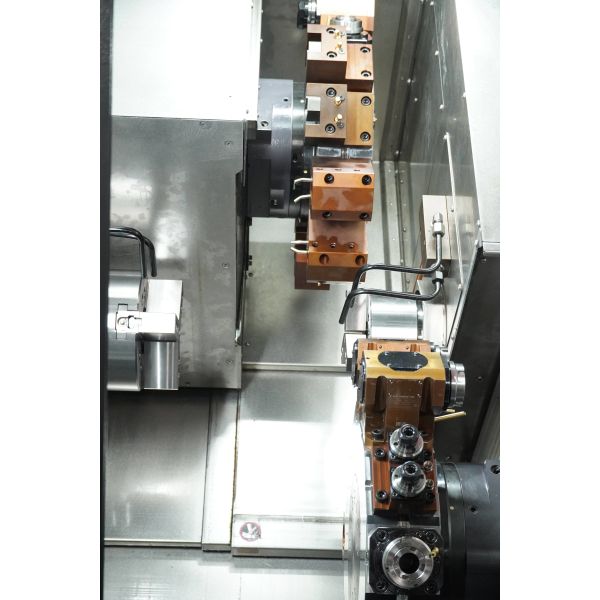 Quality Horizontal Inclined Bed Compact Cnc Lathe 4 Axis With 700W Coolant Pump Power for sale