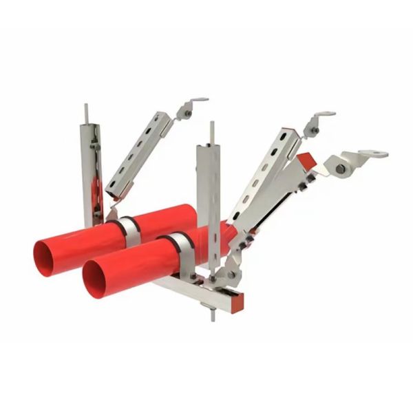 Quality Lateral 4 Way Electrical Seismic Bracing Structural Supports Shockproof for sale