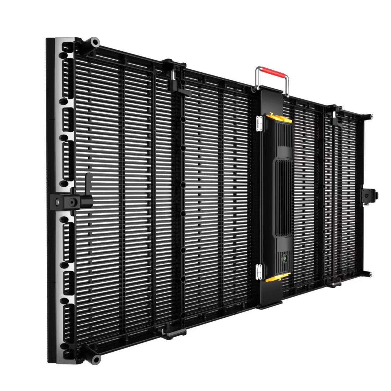 3D Material Display with High Light Transmittance Transparent LED Display