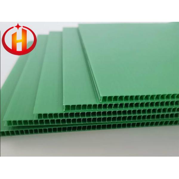 Quality Green Color Eco Friendly PP Coroplast Sheets Anti Static ESD for sale