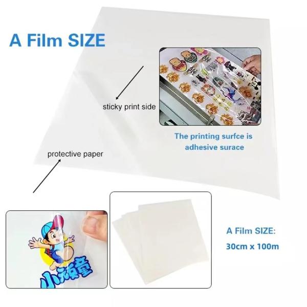 Quality Glossy Matte UV Printing Material All In One UV Dtf Transfer Films For UV Dtf for sale
