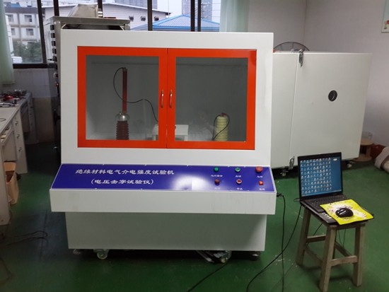 Quality 50KV IEC 60243 ASTM D149 Voltage Breakdown Tester , Solid Isulation Material for sale