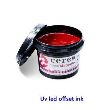 Quality MSDS UV Offset Ink Ceres 1 Kg Can Solvent Based Ink YY-213 Fast Drying for sale