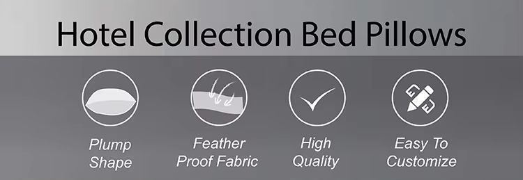 Cheap Factory China Hotel Soft White Pillow