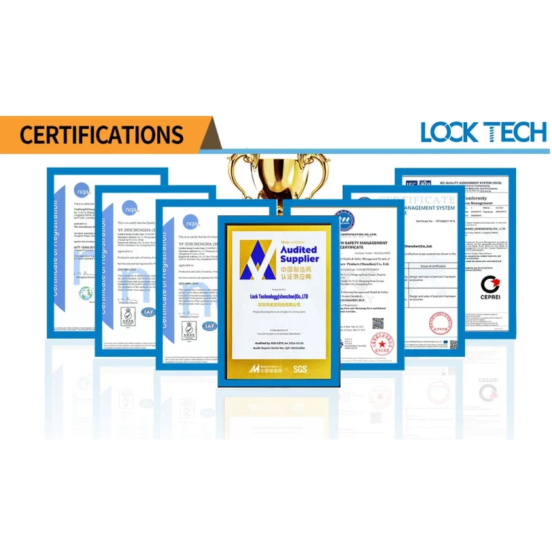 Quality certifications and standards compliance