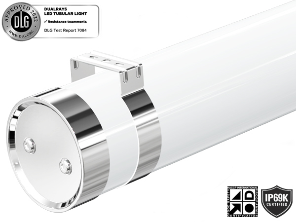 Quality DUALRAYS 600mm 20 Watt IP65 LED Triproof Light With Suspending Surface Mounted for sale