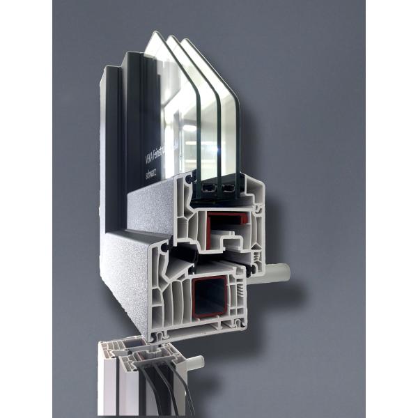 Quality UPVC Casement Windows Durability Insulation Airtightness for sale