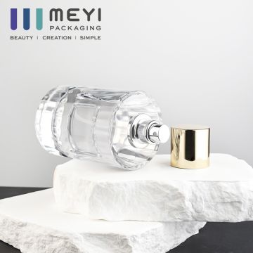 Quality White Perfume Spray Bottle 100ml 0.075ml Cylinder Round for sale