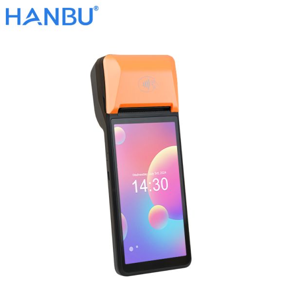 Quality Hanbu Handheld POS Terminal 6 Inch Android 13 4GB RAM 64GB SSD for sale