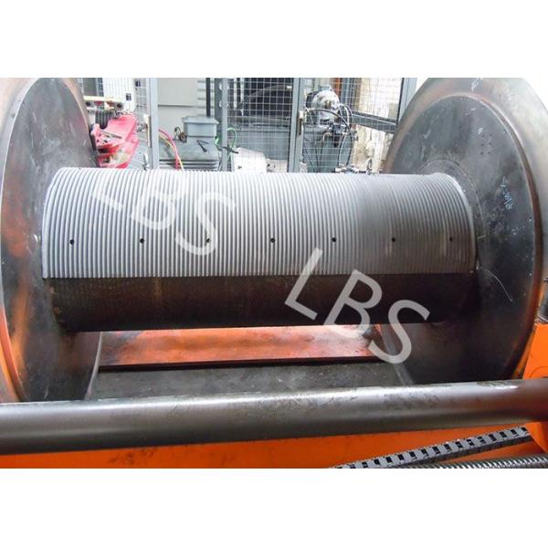 Quality Low Noise Spooling Device Winch With Split Type LBS Groove Sleeve for sale